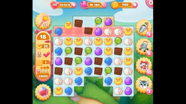 Малиновый джем как пройти сложный 184 уровень