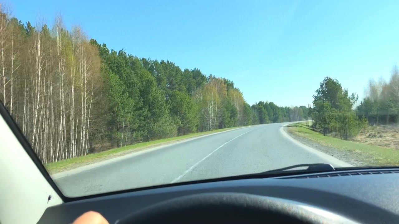 Поездка из Тобольска #7 Дорога из Тобольска до с. Вагай вдоль р. Иртыш. (Тюменская область)