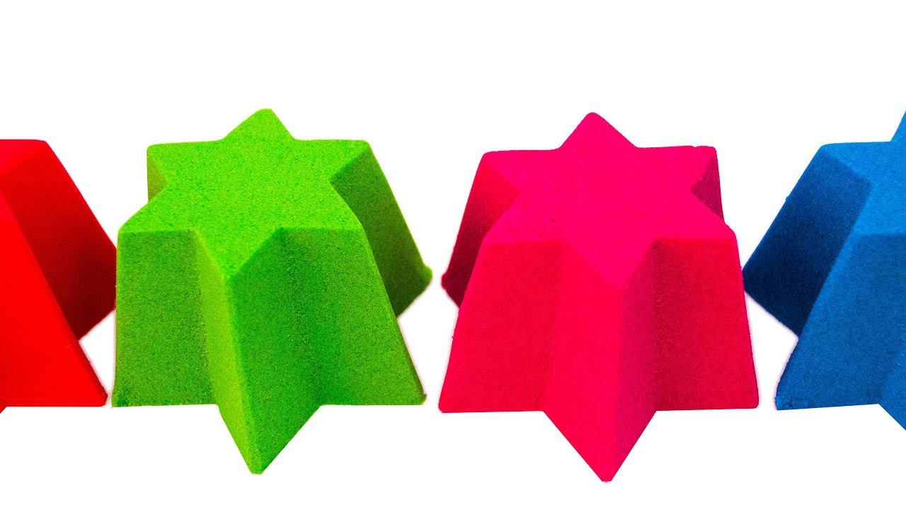 Звездочки из Кинетического Песка Щенячий Патруль Три Кота Мимимишки и Пороро