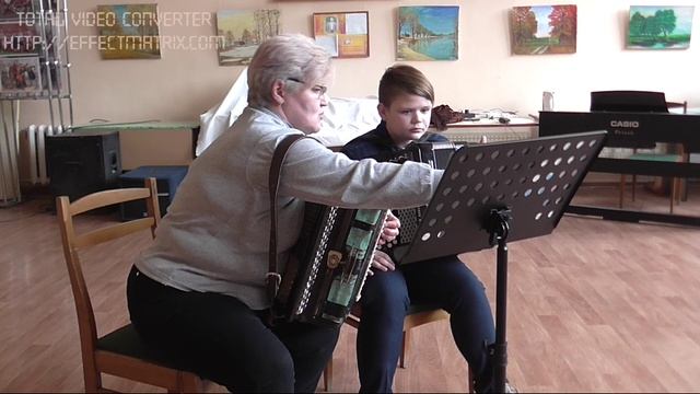 "Этапы работы над музыкальным произведением в классе баяна", преп. Балыкина О.А. .avi