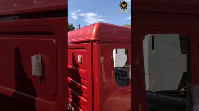 Обзор каркаса кабины на Самосвал Shacman Х3000 (Красная)