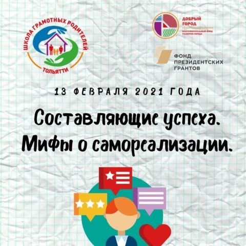 Составляющие успеха. Мифы о самореализации (от 13.02.2021)