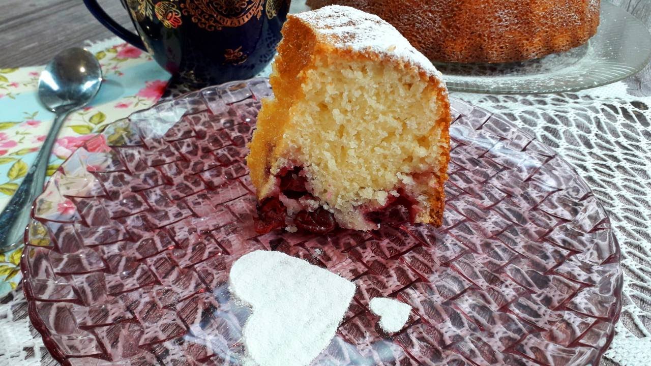 Манник с Вишней - Легко Готовится и Очень Быстро Съедается!