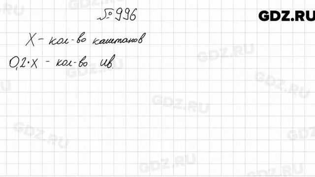 № 996 - Алгебра 9 класс Мерзляк