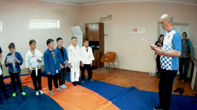 Награждение призеров турнира по дзюдо (14.05.22)