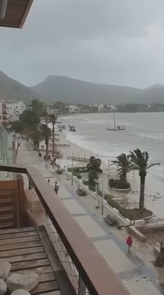 Аварийные ситуации - Якорная стоянка - Майорка, январь 2020