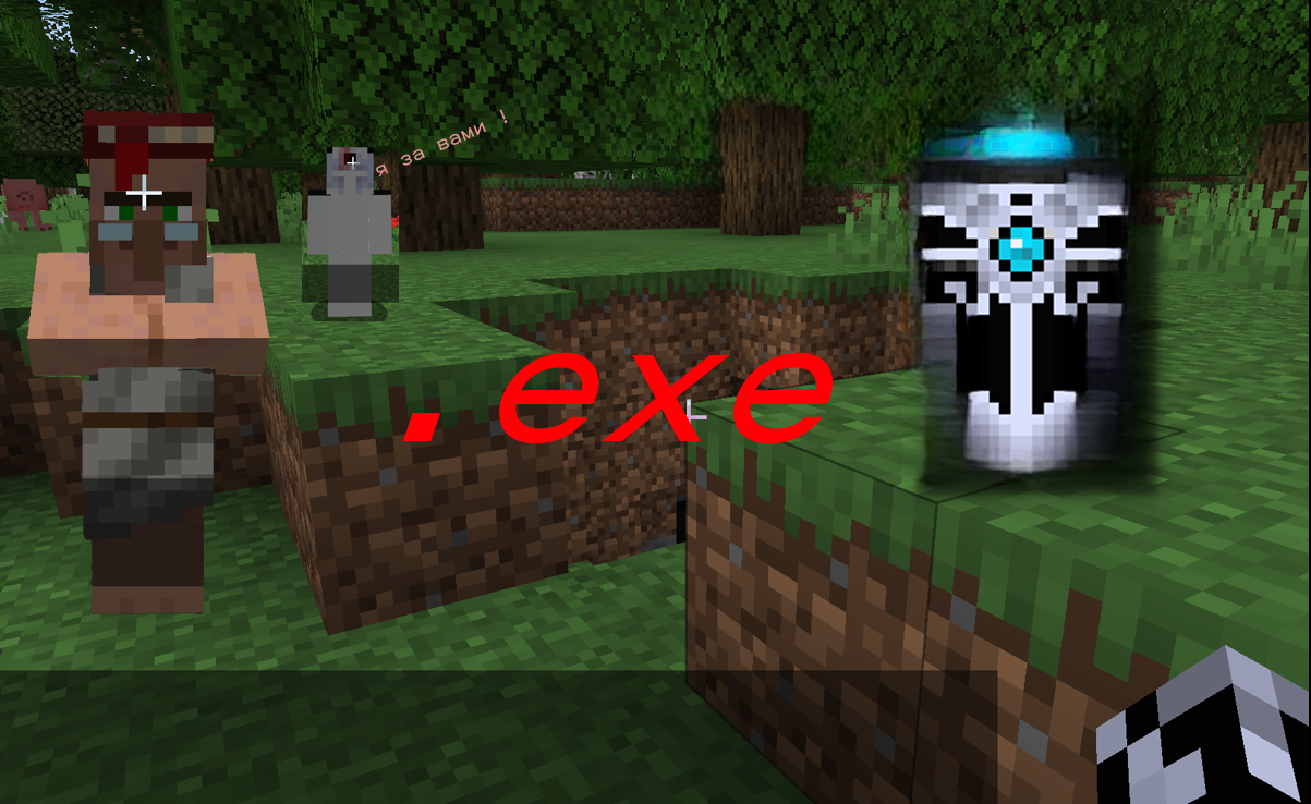 Я и житель нашли пластинку .EXE