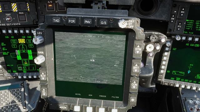 DCS: AH-64D. Автосопровождение нескольких наземных целей.