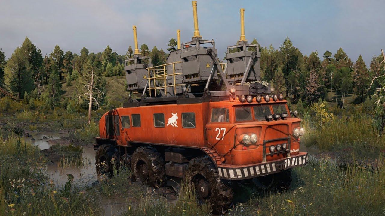 Snowrunner gameplay Mods ЗИЛ 167 Э Разведка 4K 60fps