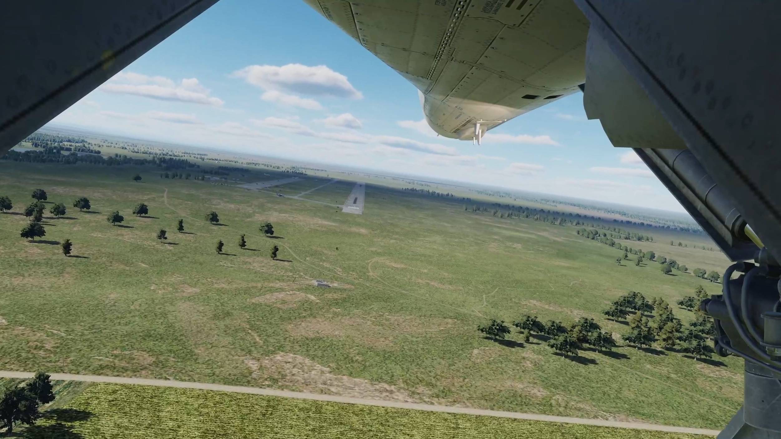 DCS World: МиГ-29С. Посадка на аэродром Моздок после выполнения боевой задачи.