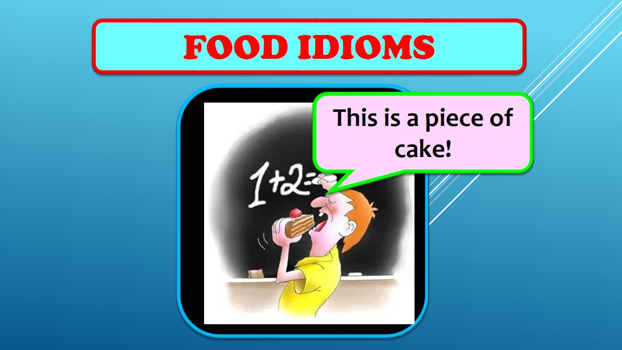 ПОПУЛЯРНЫЕ АНГЛИЙСКИЕ ИДИОМЫ О ЕДЕ  с примерами