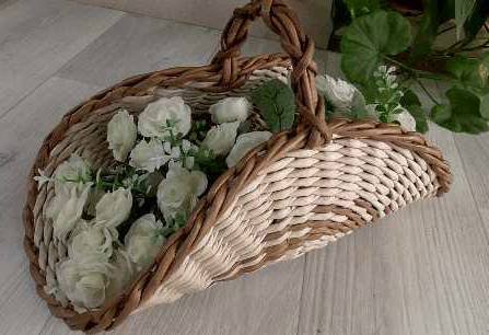 Плетеные корзины для подарочных букетов (3)