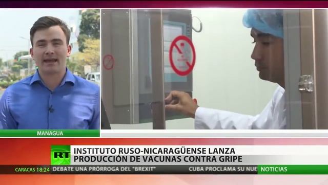 Instituto ruso nicaragüense lanza producción de vacunas contra la gripe