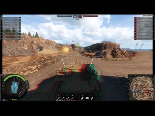 Armored Warfare: Проект Армата в 3D Anaglyph т90 мс