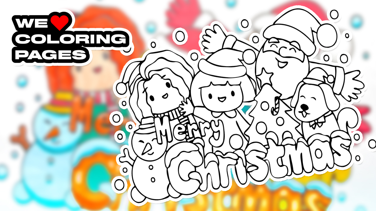 #80 Счастливого Нового 2023 Года Раскраска | МЫ ❤️ РАСКРАСКИ