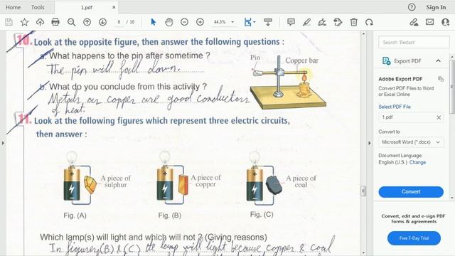 Set 4 - Physical and Chemical changes