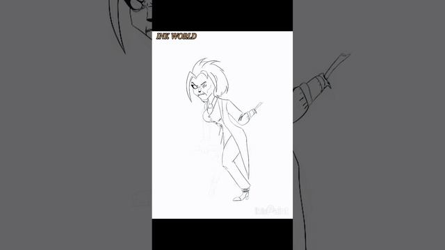 "Женская версия Пайпера из Bendy and the ink machine."