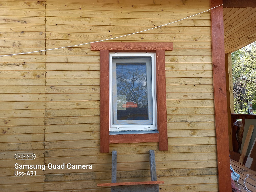 Установка пластиковых окон в каркасном доме своими руками