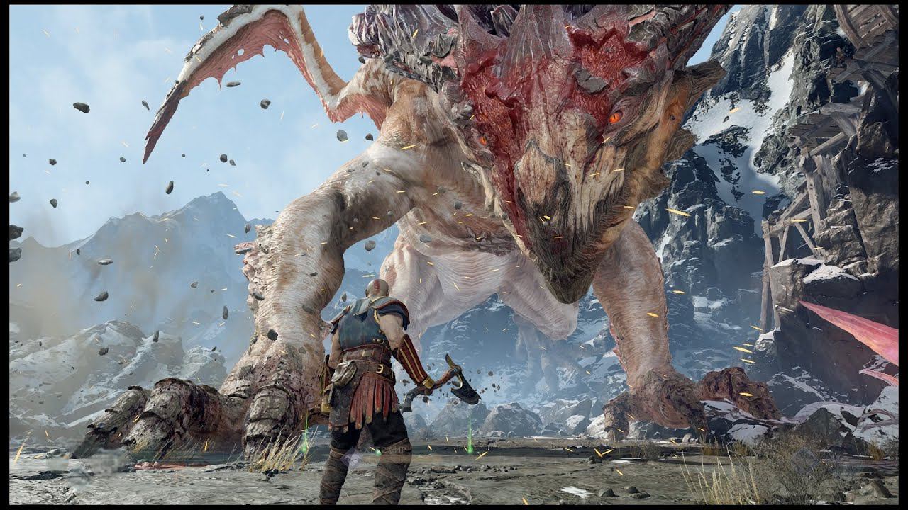 God of War (2018) на PS5 через Remote Play.Прохождение #3 Альвхейм.Босс Свартальофурр и Босс Хреслир