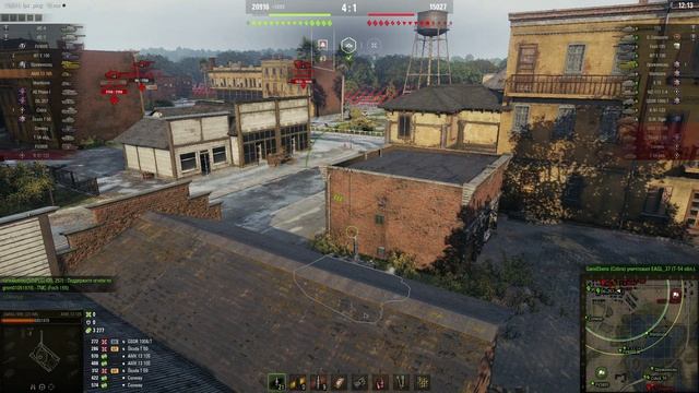 World of Tanks: бой на ЛТ AMX 13 105: 4К света, 4К урона, 4 фрага