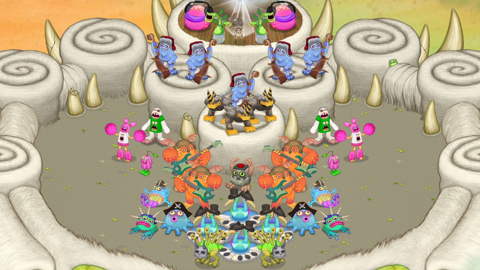 Лучшие острова композиторов (My Singing Monsters)