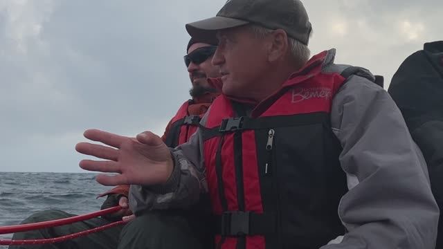 Особенности управления при попутной волне, на примере СК-21