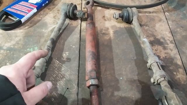 Трехточечная навеска на мини трактор, купил комплектующие на тормоза и навеску.