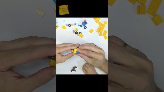 Сборка конструктора "Город мастеров" "Скорая ветеринарная служба" Газель (5130) #shorts #constructor