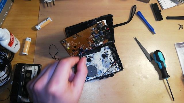 Неисправный плеер - диктофон aiwa tp-510