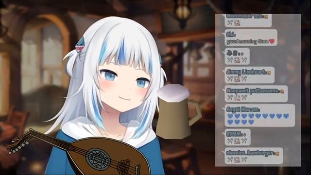 [Hololive - Gawr Gura] Bonnie Tyler - Holding Out For A Hero (bardcore)