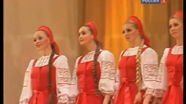 Ансамбль Березка Во поле березка стояла Девичий хоровод.