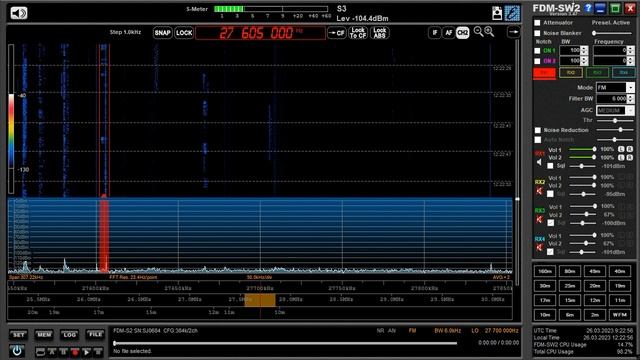 26.03.2023 09:22UTC, [WPAS], Неопознанная церковная станция, Ирландия, 27605кГц