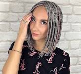 Заплетаю афрокосички без искусственных волос и ниток на короткие волосы.