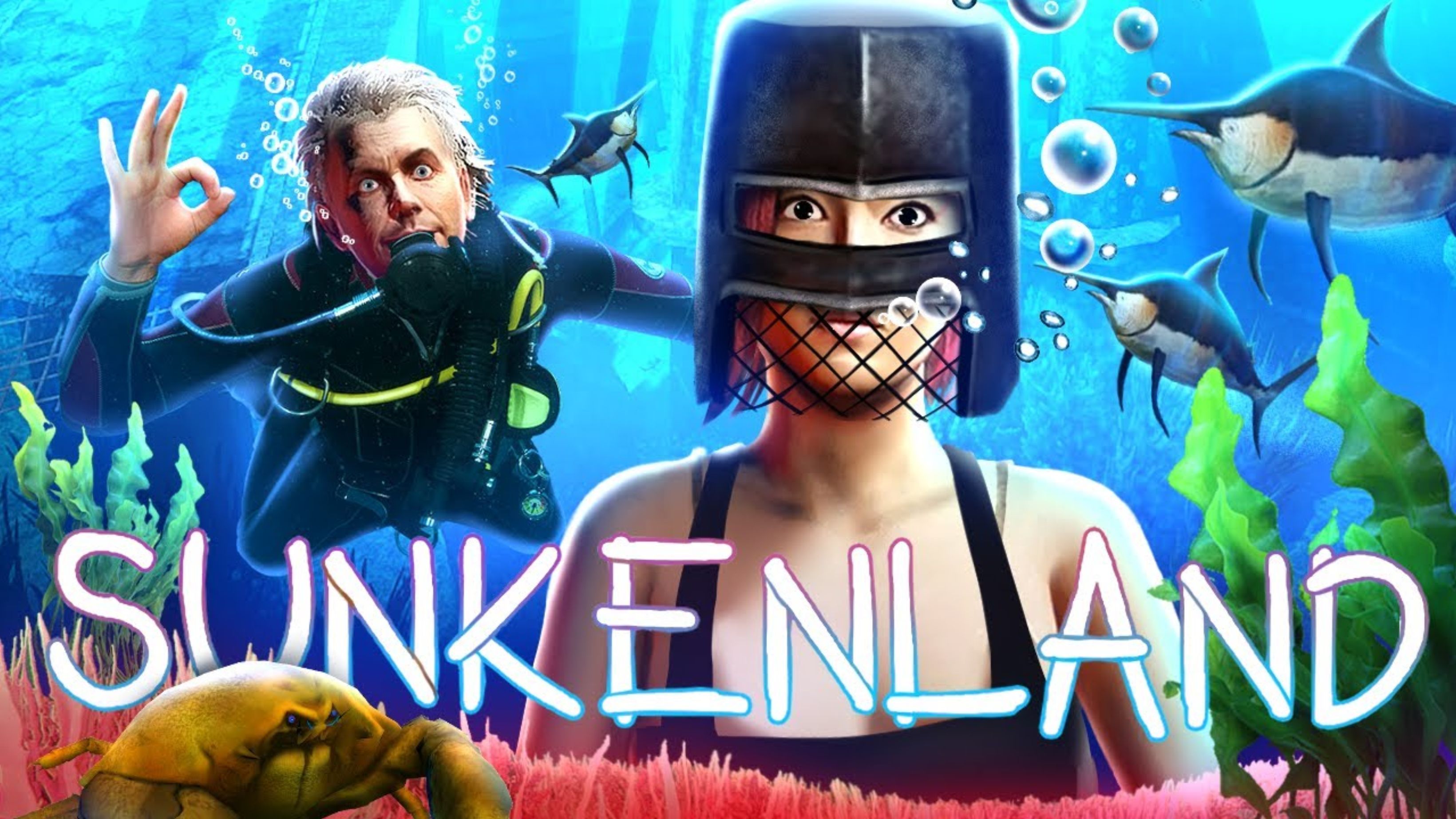 ЗАХВАТ ОСТРОВА! БИТВА С КЛАНОМ СПАСЕНИЯ - Sunkenland Co-Op #2