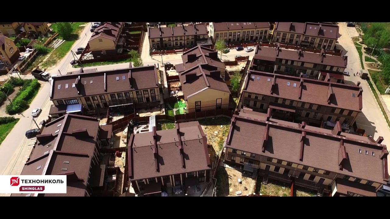 Гибкая черепица SHINGLAS панорама 3