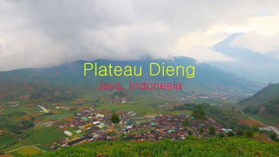 Экскурсия на плато Диенг на острове Ява в Индонезии