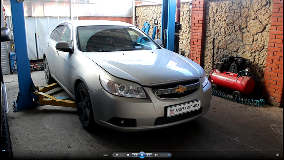 Замена маслосъемных колпачков на двигателе на Chevrolet Epica Шевроле Эпика 2006 года 1часть