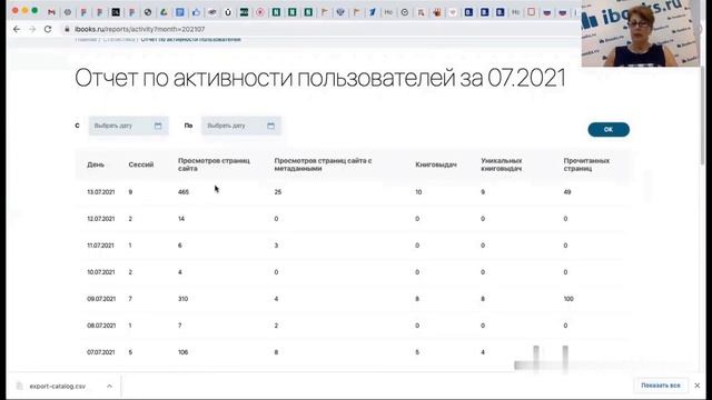 Вебинар  "Кабинет библиотекаря-администратора в ЭБС Айбукс"