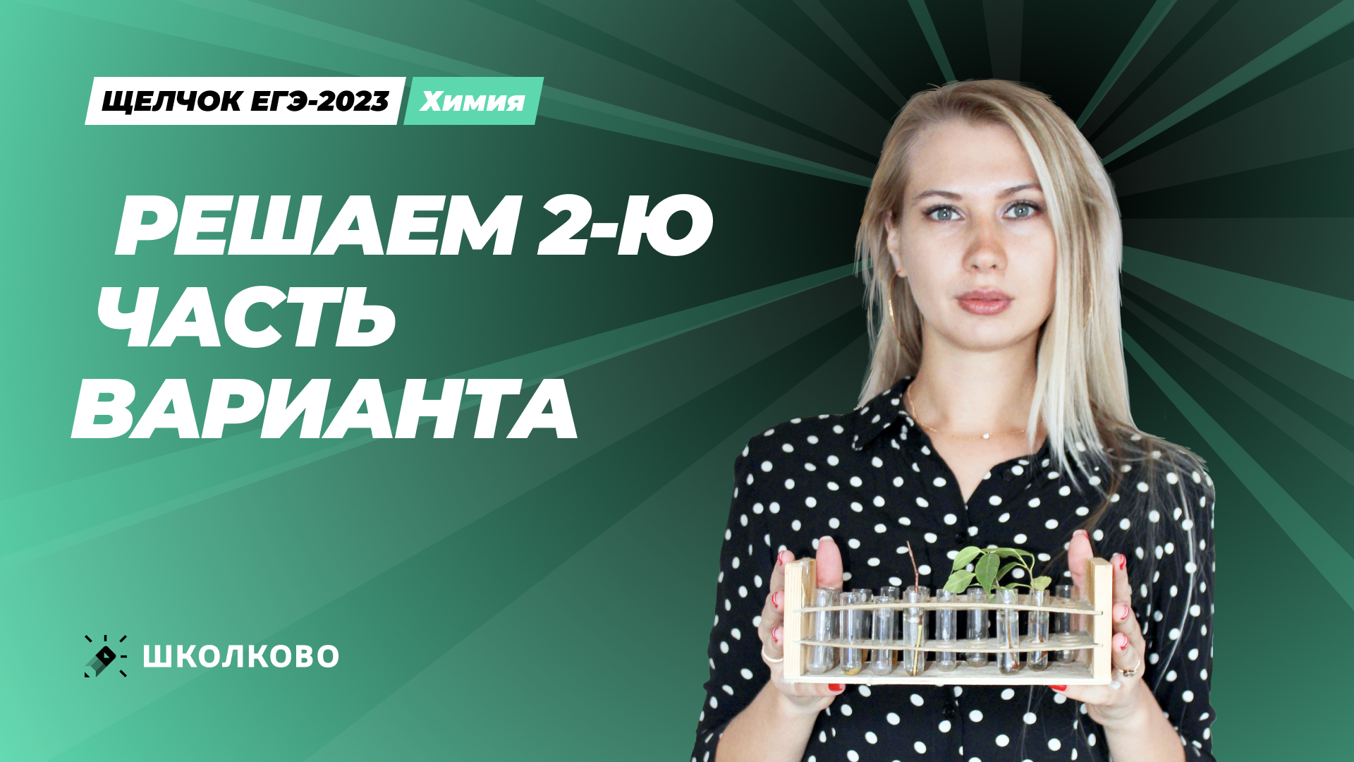 Решаем вторую часть варианта