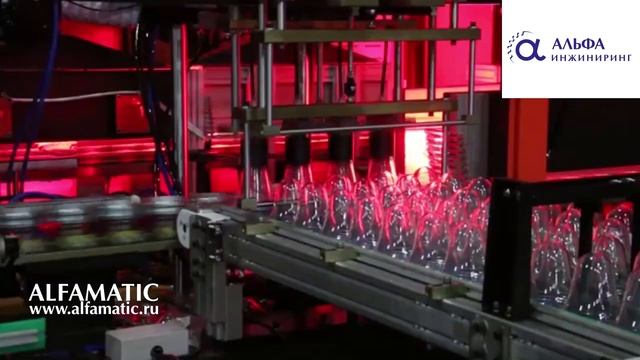 Автоматическая машина для выдува ПЭТ банок.mp4