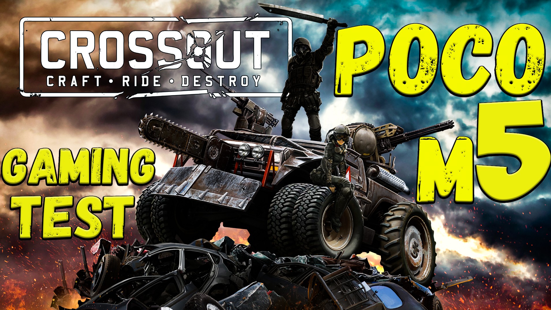 Xiaomi Poco m5 - Gaming Test Crossout ?