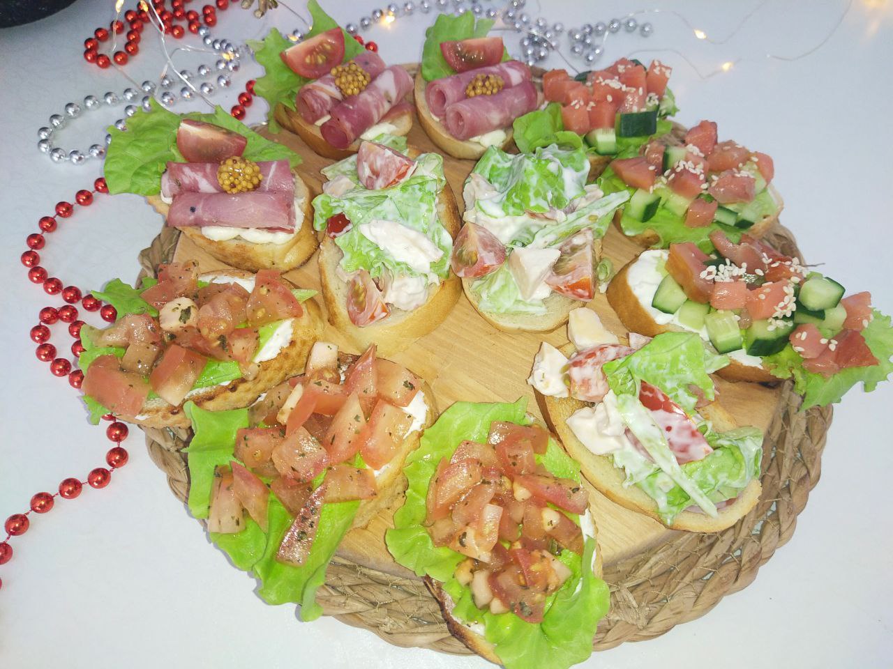 Четыре потрясающие закуски на любой праздничный стол.