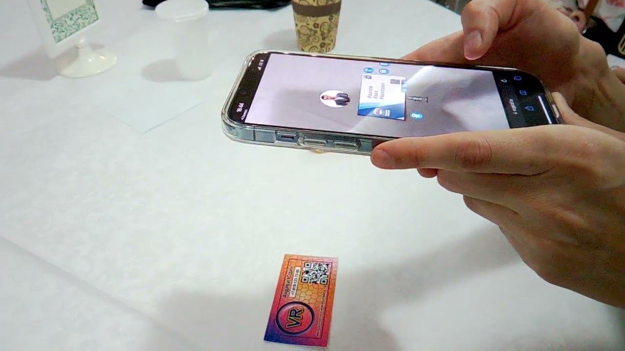 iPhone визитка на заказ