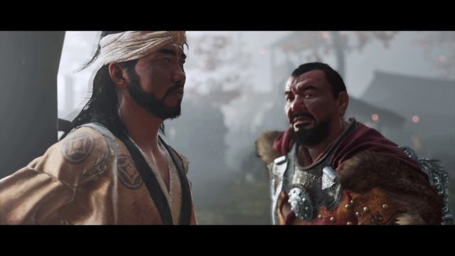 Все встречи Дзина с Хотун Ханом - Призрак Цусимы