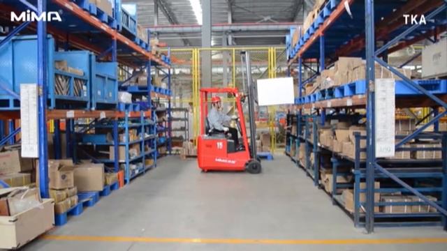 Вилочный электропогрузчик MIMA 3 опоры