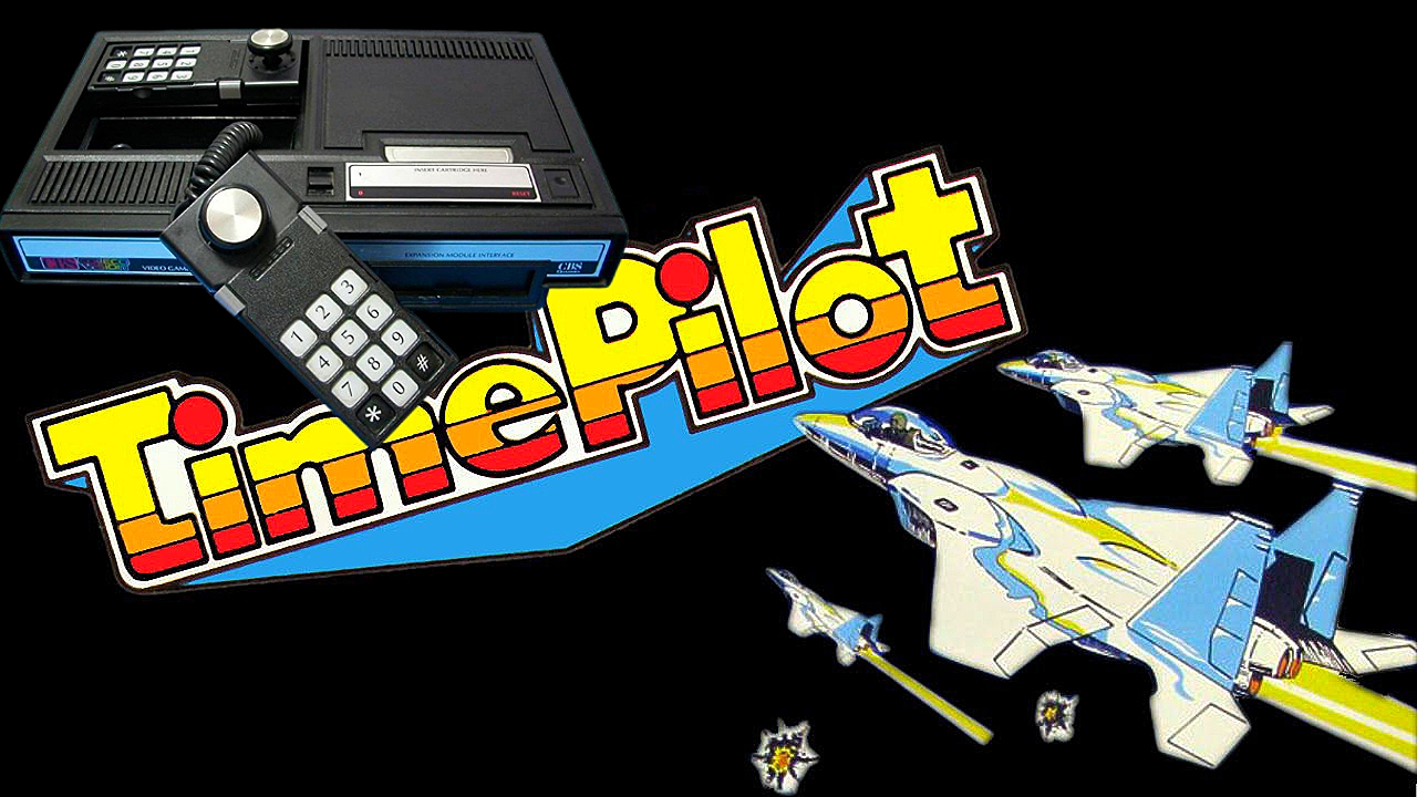 Время пилотов на консоли ColecoVision обзор. Проф. Истребитель.