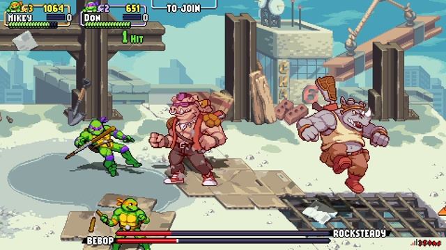 Teenage Mutant Ninja Turtles Shredder's Reveng. Part 2(co-op)