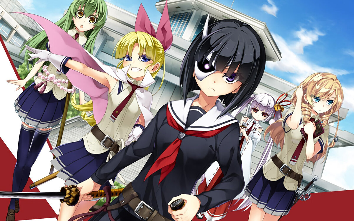 Аниме клип ~ Тирания вооружённых девушек [AMV]