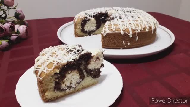 ПИРОГ к чаю из ТВОРОГА " РАФАЭЛЛО"