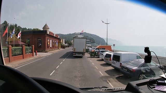 19. Переход границы Грузия - Турция. Международный дальнобой.mp4